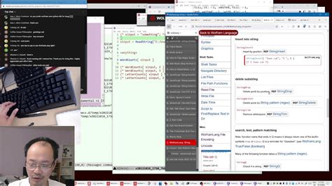 Xah Talk Show 2022 10 18 Wolframlang Coding Count Words Frequency Letter Frequency Bigrams