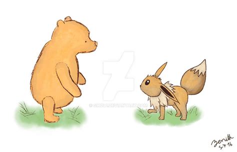 Poo And Eevee By Smol1 On Deviantart