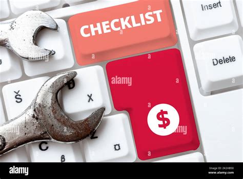 Handwriting Text Checklist Business Idea List Down Of The Detailed Activity As Guide Of Doing