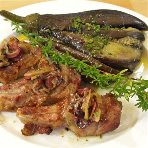 Rezept Gegrillte Lammkoteletts Mit Auberginensalat Rezepte ARD
