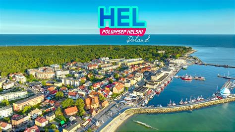 HEL - Perła Bałtyku ️ | Hel z drona | Półwysep Helski | HEL Poland - 4K ...