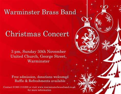 Christmas Concert 2014 Warminster Brass Band