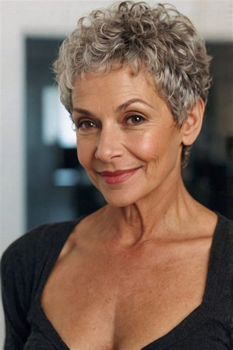 Short Curly Pixie In 2025 Short Curly Hairstyles For Women Short