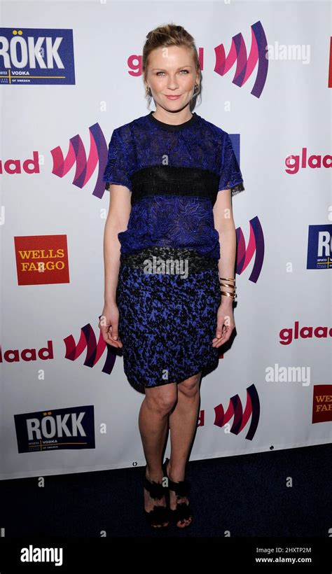 Kirsten Dunst Attending The 22nd Glaad Media Awards At The Westin