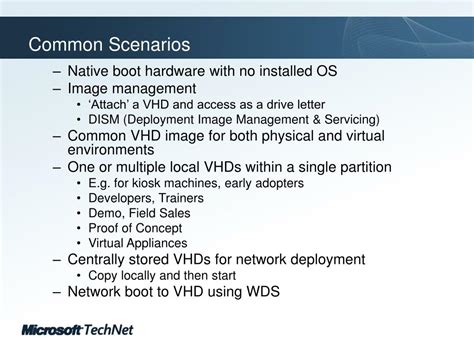PPT Native Boot To VHD Part I Of IV Overview PowerPoint Presentation ID