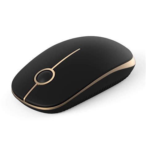 Buy Jelly Comb G Slim Wireless Mouse With Nano Receiver MS Black And Gold Online At