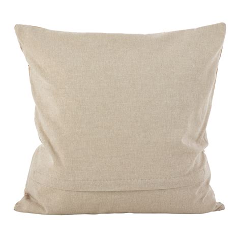 Embroidered Floral Design Cotton Poly Filled Throw Pillow 18 X 18 Pier 1