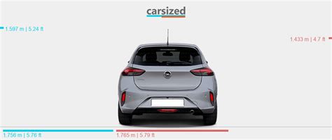 Dimensions Citroën C Aircross vs Opel Corsa