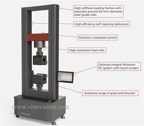 Testometric Xfs300 Universal Testing Machine Testometric Vietnam