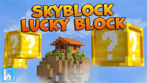 Skyblock Lucky Block By Waypoint Studios Minecraft Marketplace Map