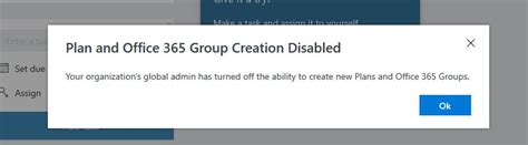 Restrict Office 365 Unified Group Creation Or Allow Only Certain