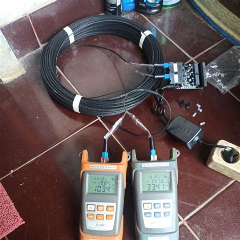 Jual Kabel FO Precon DC Model GJYXCH Core Seling X SC UPC Meter Shopee Indonesia