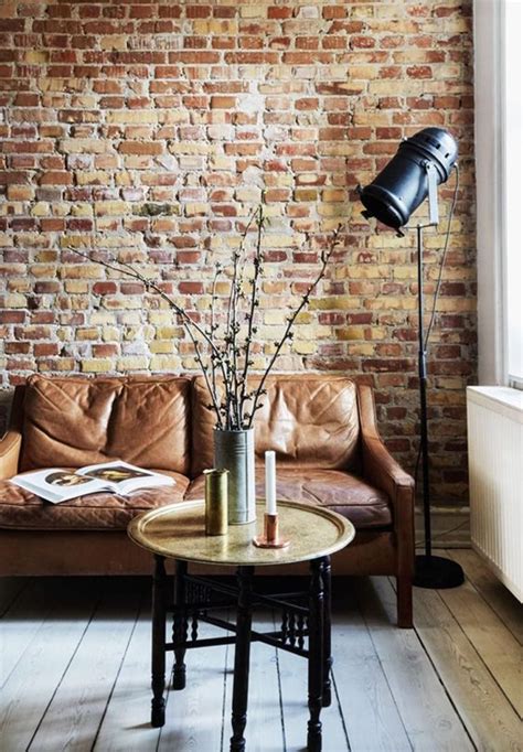 8 Exposed Brick Background Interior For Industrial Style