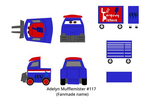 Cars 3 Redo Pitty Adelyn Mufflemister By Mcspeedster2000 On Newgrounds