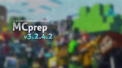 New Mcprep Release Discord Challenge Mcprep V3 2 4 2 Blender Minecraft Addon Youtube
