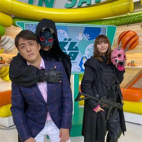 梅澤廉さんのインスタグラム写真 梅澤廉instagram 「青鬼さん、桃鬼さんにズムサタも占拠されました 今夜10時、ついに鬼の