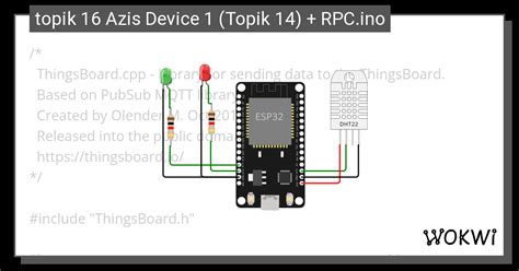 Topik 16 Azis Device 1 Topik 14 O Wokwi Esp32 Stm32