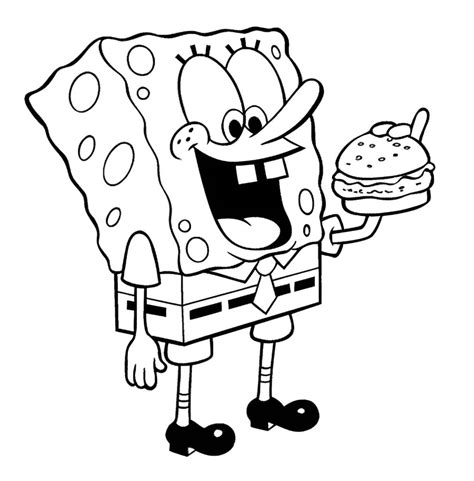 Desenhos Do Bob Esponja Para Imprimir E Colorir Mr Desenho