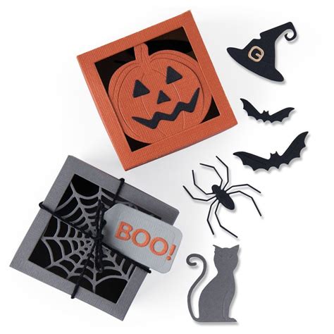 Sizzix Thinlits Box Spooky Silhouette Stempeloase München