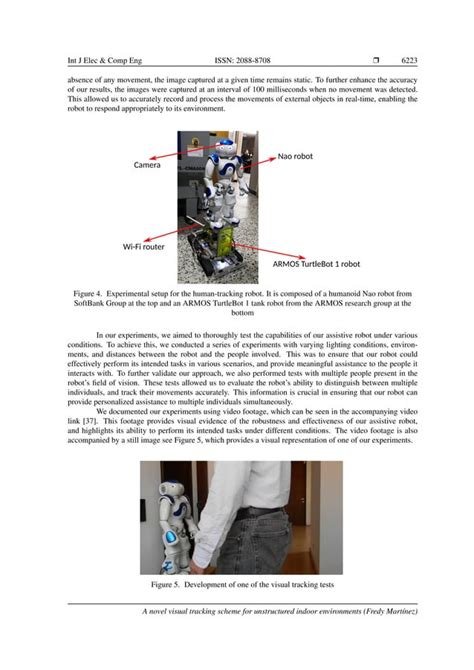 A Novel Visual Tracking Scheme For Unstructured Indoor Environments Pdf