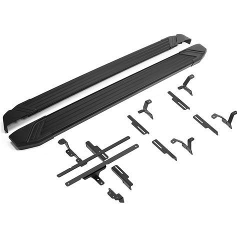 Пороги на автомобиль Rival "Black" Geely Monjaro 4WD 2023-, 180 см, 2 ...