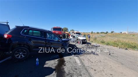 Ghinion teribil pentru unul dintre șoferii implicați în accidentul de