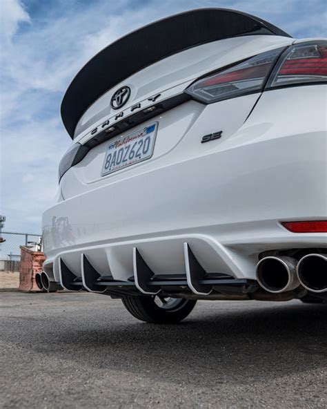 Toyota Camry 2018 2024 Se Xse Hdpe Rear Diffuser Spats Fspe