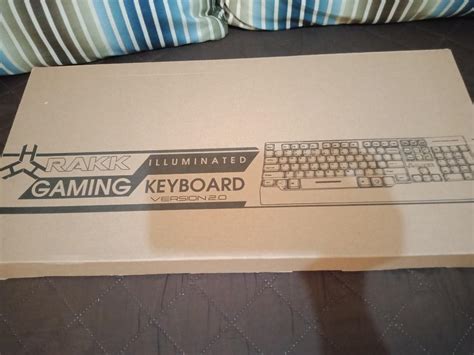 Rakk Illuminated Gaming Keyboard Video Gaming Gaming Accessories Cases And Covers On Carousell