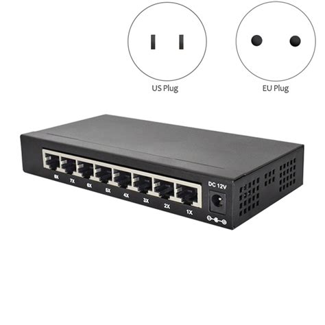 F68 Port Gigabit Managed Switch Managed Ethernet Switch With 8 Port 10 100 1000m Vlan Ethernet