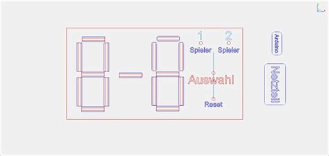 7 Segment Mit Oder Ohne Chip Zähler Für Wurfspiel Oder Tischkicker Oder
