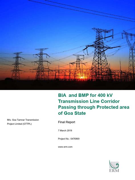 Erm Bia Bmp Tl Goa Final Report 08032019 Compressed Pdf