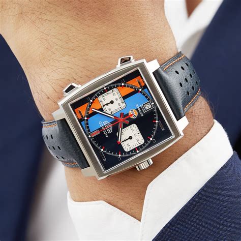 Tag Heuer Monaco Straps Luxury Leather Bands Helvetus®
