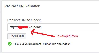 Facebook Redirect Uri Is Not Owned By The Application Even Valid Stack Overflow