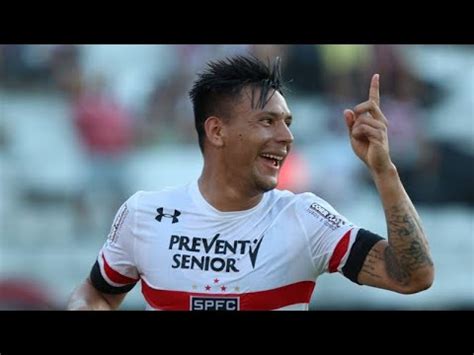 Todos Os Gols De Andr S Ch Vez Pelo S O Paulo Youtube