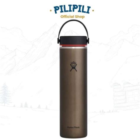 Promo Botol Hydro Flask Lightweight Wide Mouth Oz Ml Obsidian