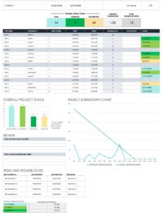 Army Daily Status Report Template