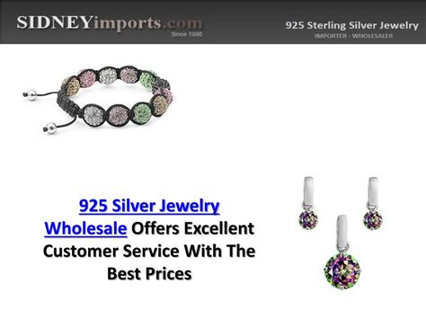 Ppt 925 Sterling Silver Wholesale Powerpoint Presentation Free