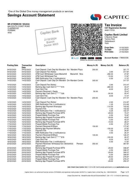 Account Statement Pdf