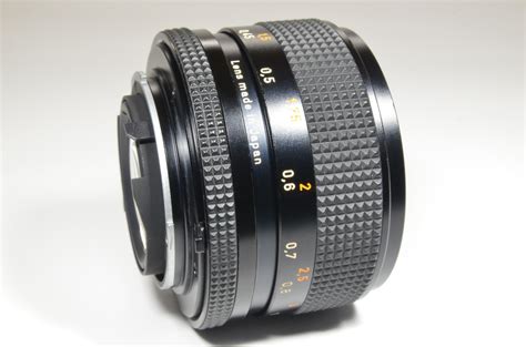 Contax Carl Zeiss Planar T 50mm F14 Mmj Made In Japan Shooting Tested