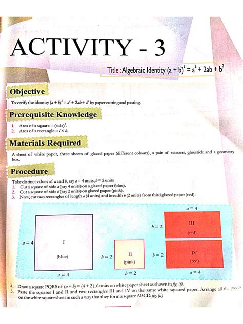 Polynomials Activities Pdf