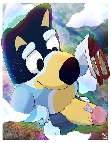 Rule 34 Anthro Australian Cattle Dog Balls Bandit Heeler Big Balls