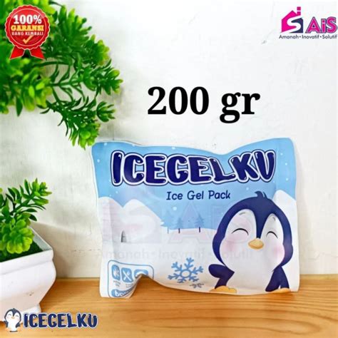 Jual Icegelku Ice Gel Kecil 200gr Ice Gel Asi Ice Gel Tas Asi Icegel