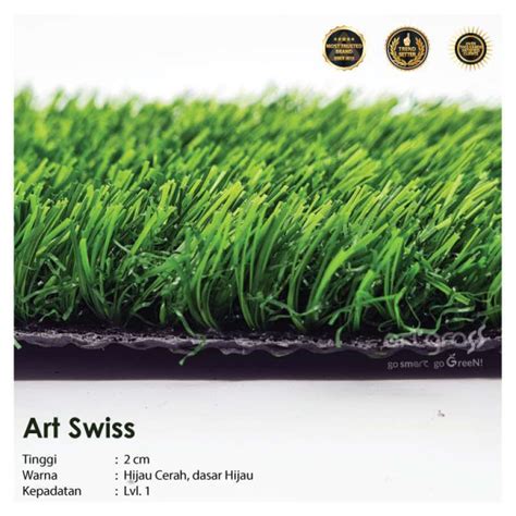 Promo Karpet Rumput Sintetis Outdoor M X M Rumput Palsu Plastik Swiss Cm Diskon Di