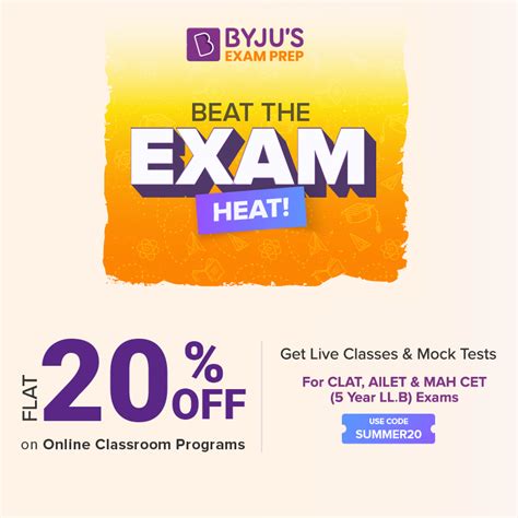 ⛄️beat the heat🔥prep with the byju s exam prep for clat