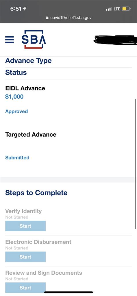 Targeted EIDL Grant Update Is Anyone Else Stuck On This Same Step As