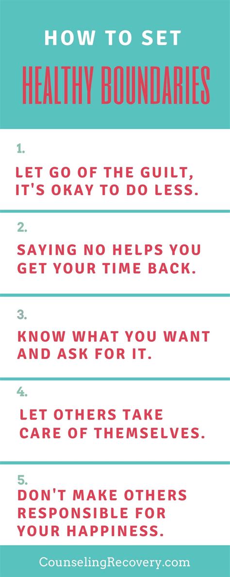 Guidelines You Need To Set Healthy Boundaries Artofit