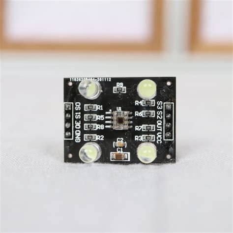 arduino tutorial color sensor tcs230 tcs3200 michael schoeffler