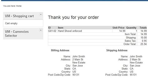 Virtuemart Paypal Payments Advanced