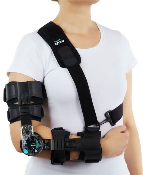 Orteza łokcia Stabilizator stawu łokciowego z zegarem uniwersalny