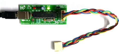 lcd interfacing with 8051 development board 16x2 my technocare
